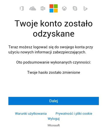 Jak odzyskać hasło do konta Microsoft - CCM