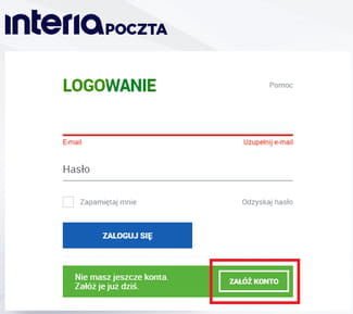 Jak założyć e-mail w Interia Poczta - CCM